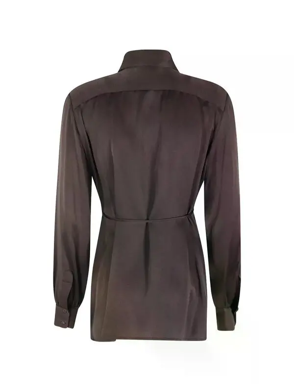 SEMICOUTURE Juana Tie Waist Shirt