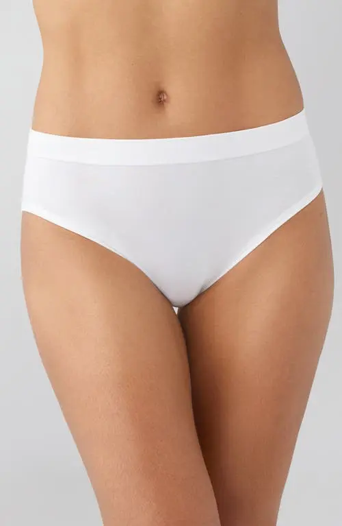 Wacoal B-smooth® Natural High Cut Briefs - White