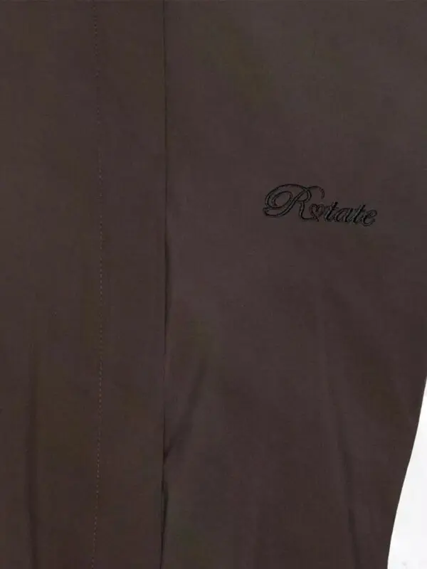 ROTATE BY BIRGER CHRISTENSEN Logo-detail Jacket - Brown