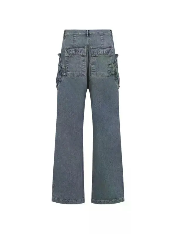 Rick Owens Stefan Cargo Trousers - Blue