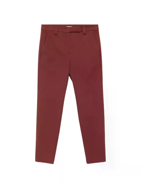 Brunello Cucinelli Twill Trousers - Red