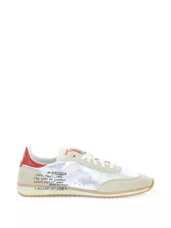 Patrizia Pepe Laminated Running Sneakers