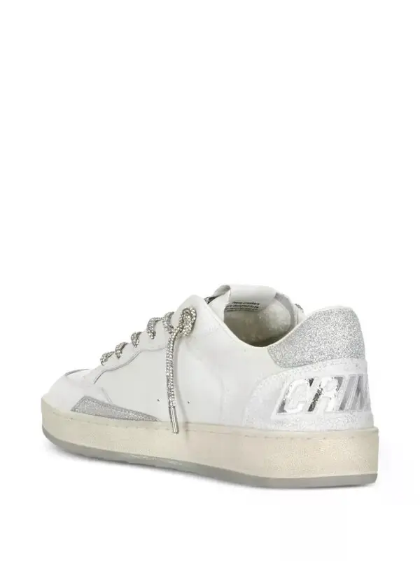 CRIME LONDON Chelsea Laces Leather Sneakers