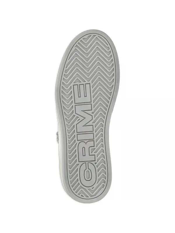 CRIME LONDON Chelsea Laces Leather Sneakers