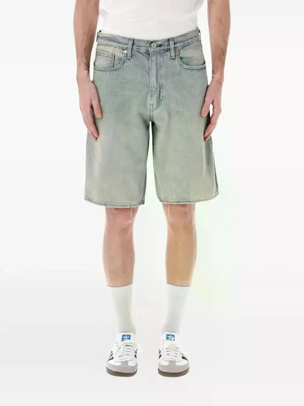 LEVI'S 478 Baggy Denim Shorts - Blue