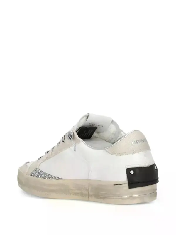CRIME LONDON Sk8 Deluxe Glitter Sneakers