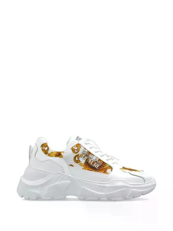 Versace Baroque Lace-up Sneakers