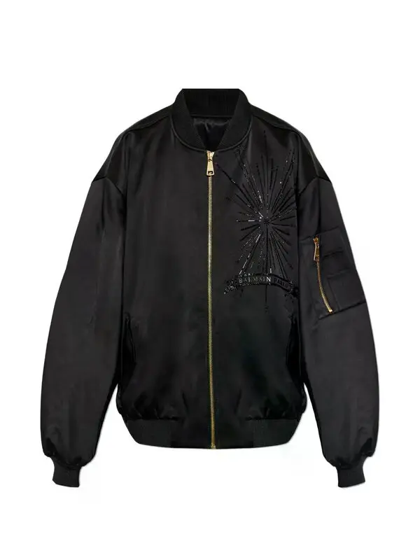 Balmain Embellished Bomber Jacket