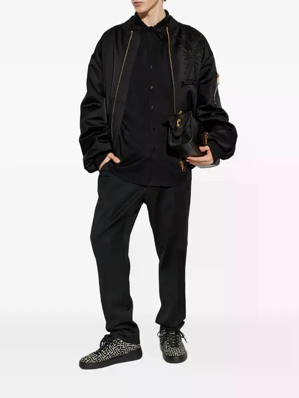 Balmain Embellished Bomber Jacket