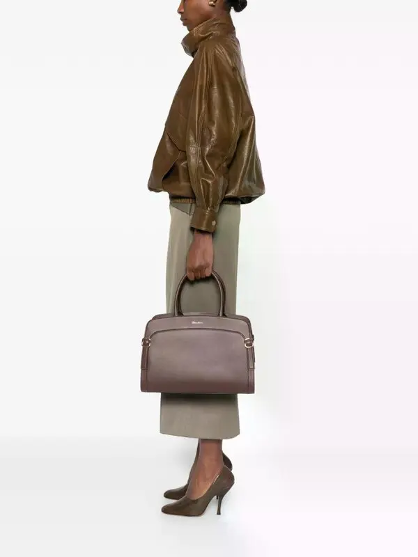 Santoni Buckle-detail Tote