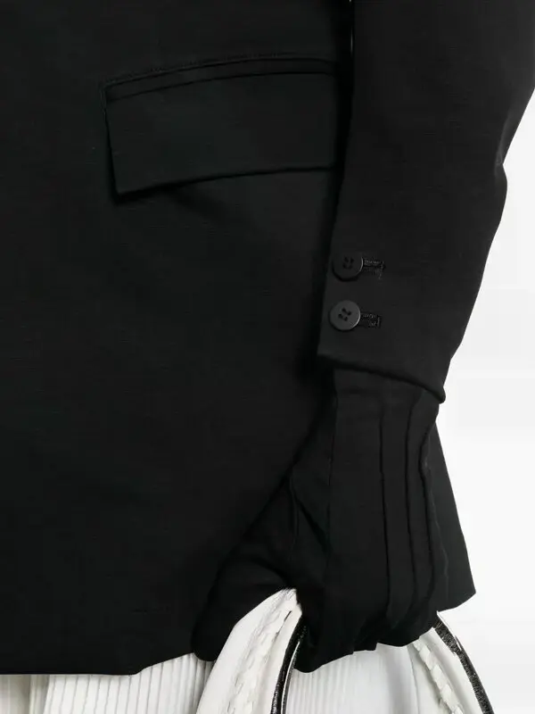 Issey Miyake Glove Detail Fitted Jacket
