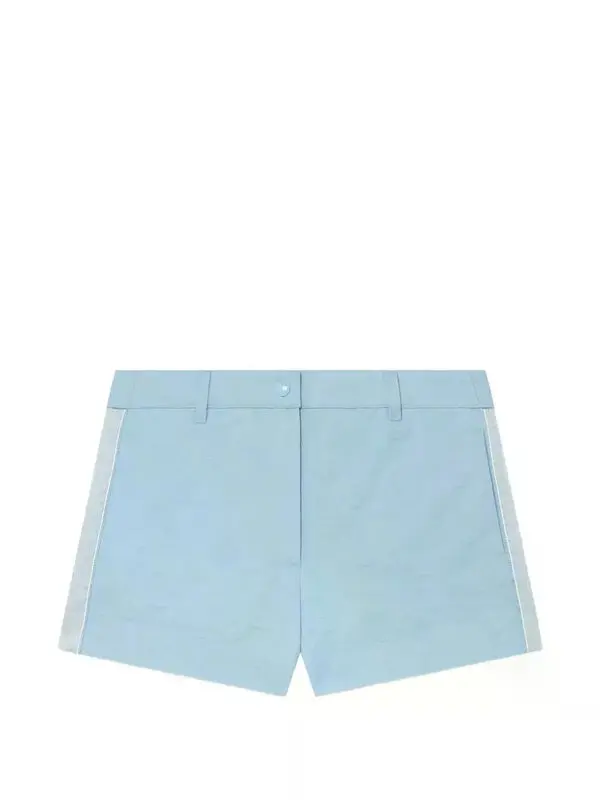 Casablanca Monogram Stripe Shorts - Blue