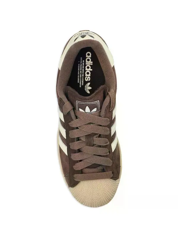Adidas Superstar 2 Lace-up Sneakers - Brown