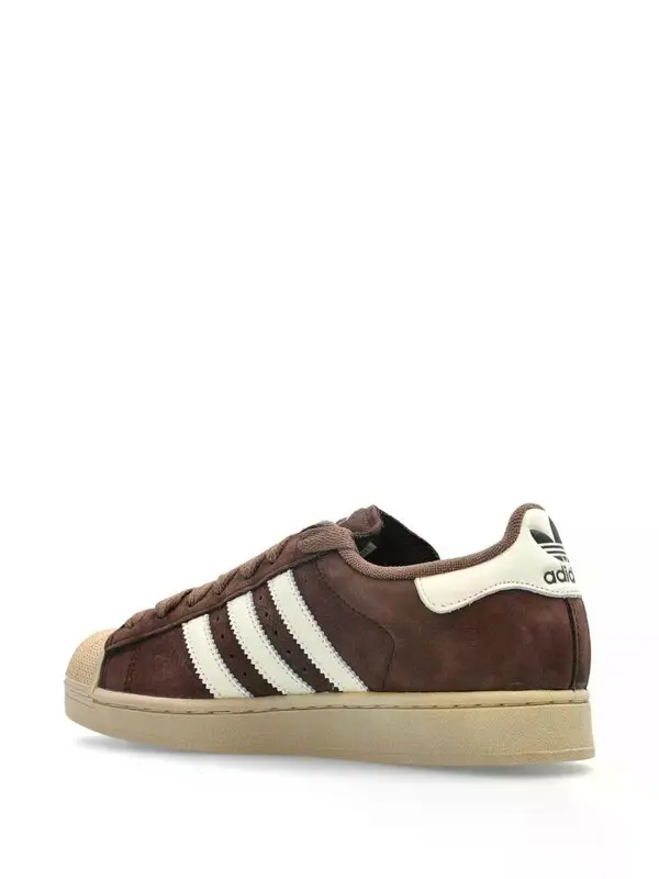 Adidas Superstar 2 Lace-up Sneakers - Brown