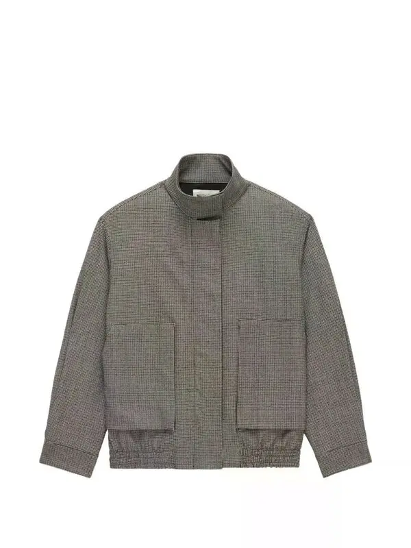 WE-AR4 Check High-neck Jacket