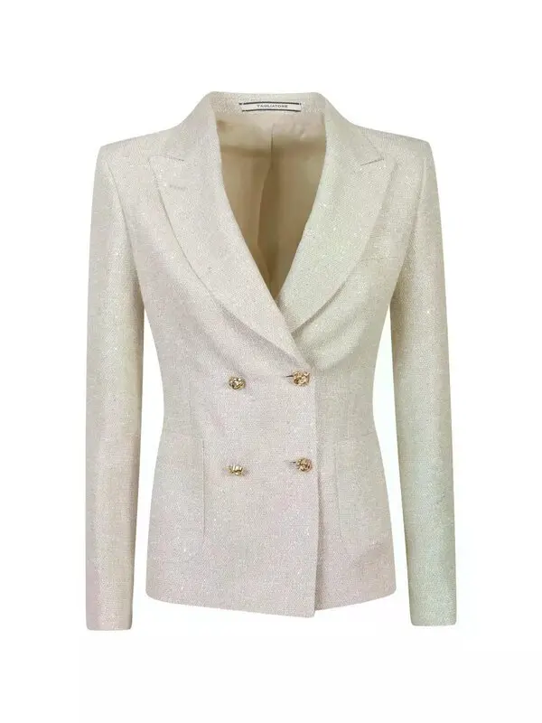 Tagliatore Embellished Double-breasted Blazer