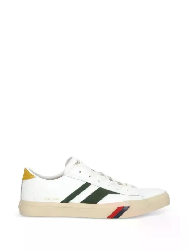 PRO-KEDS 1949 Royal Classic Striped Leather Sneakers - White