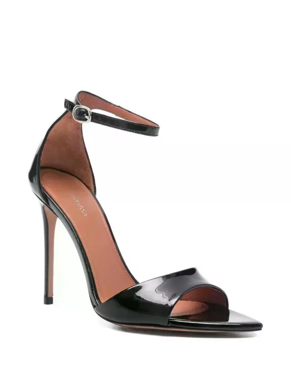 CASTAGNA Aida Ankle-strap Sandals - Black