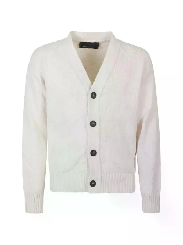 Tagliatore Button-up V-neck Cardigan - Neutrals
