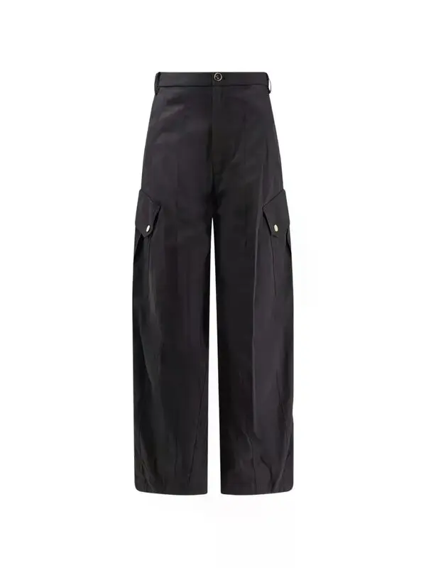 Pinko Rosalin Cargo Trousers - Black