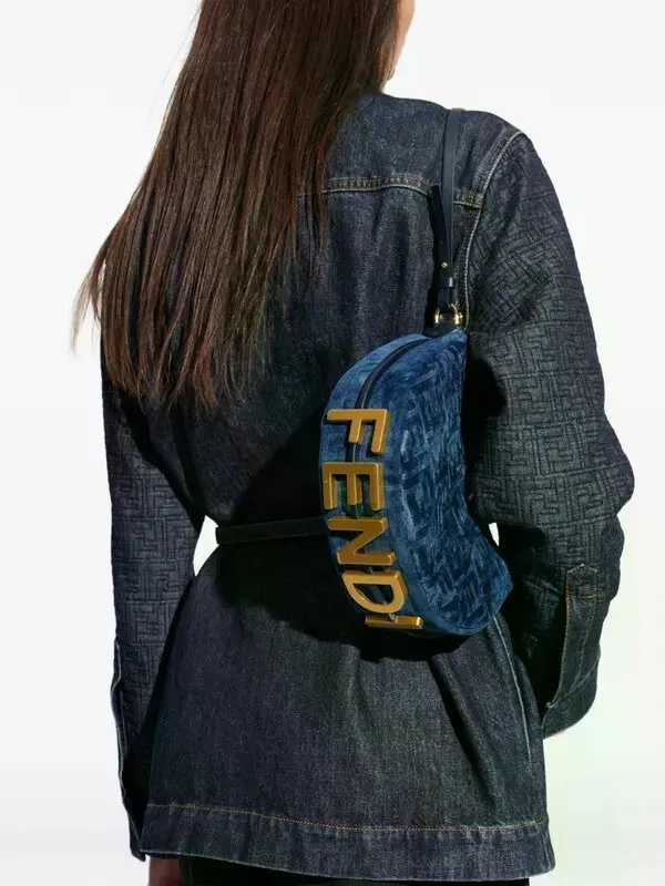 Fendi Mini Graphy Monogram-logo Shoulder Bag