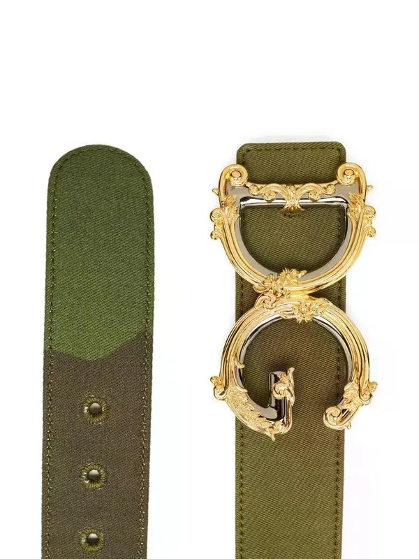 Dolce & Gabbana Baroque Logo Belt