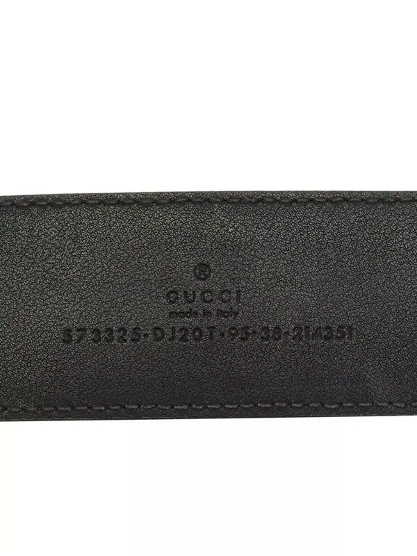 Gucci Leather Buckle Belt