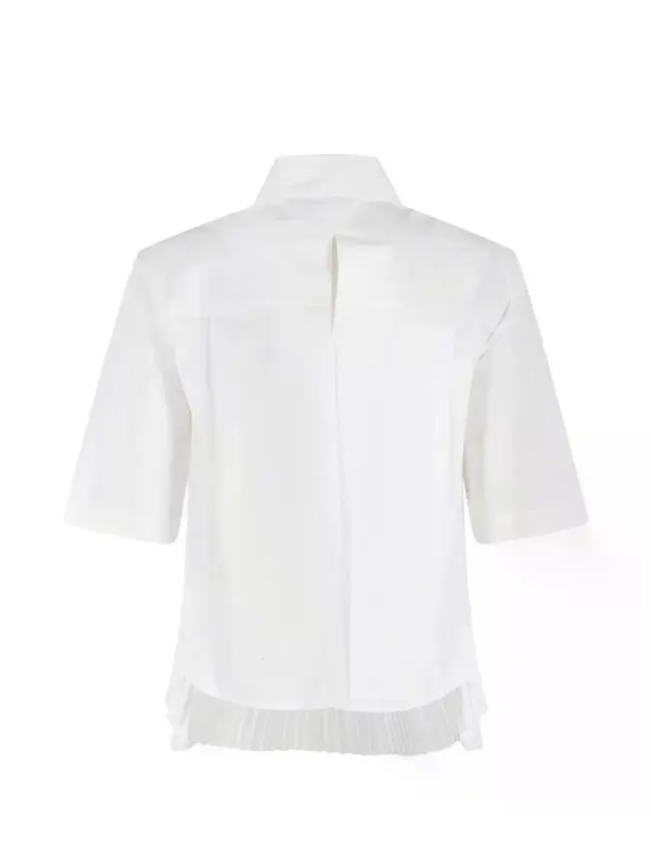 SEMICOUTURE Dominga Pleated Shirt