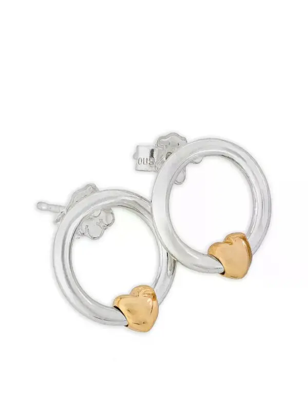TOUS Heart Embellishment Stud Earrings