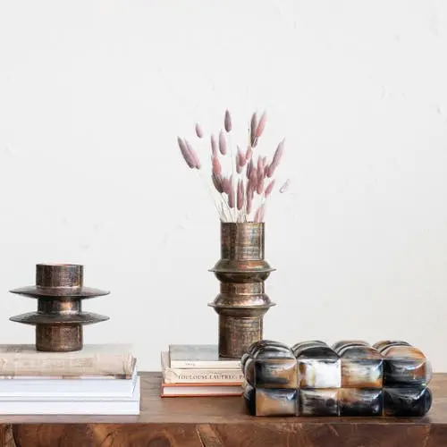 STORIED HOME Decorative Horn Bubble Storage Box