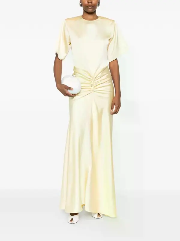 Andamane Iris Draped Maxi Dress