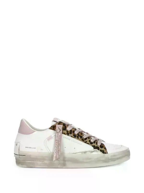 CRIME LONDON Sk8 Deluxe Leather Sneakers
