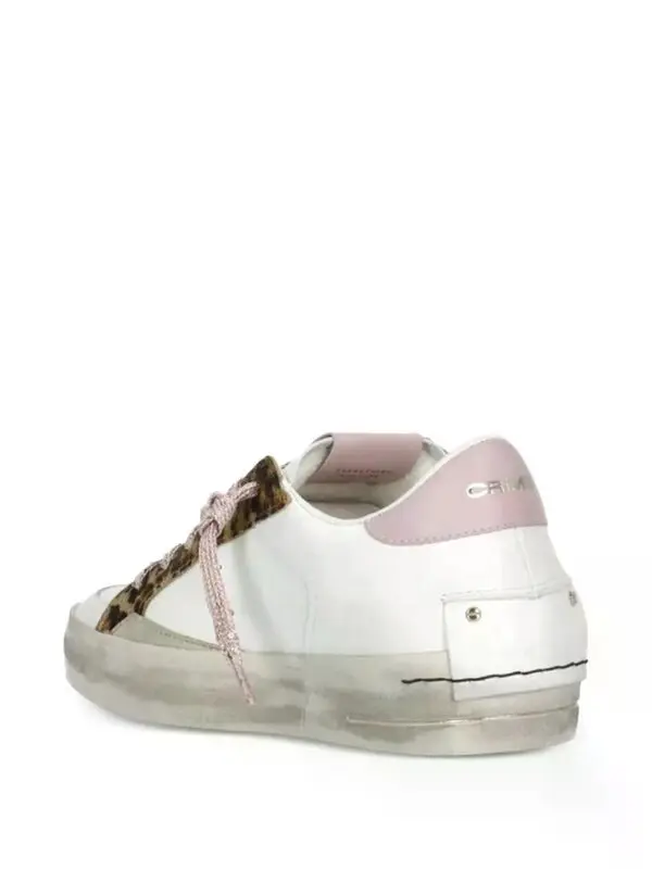 CRIME LONDON Sk8 Deluxe Leather Sneakers