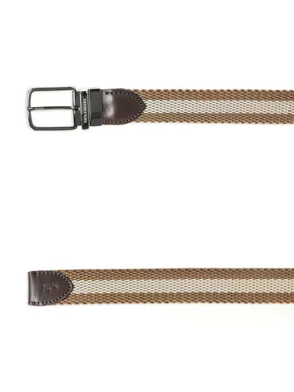 Paul & Shark Striped Woven Belt
