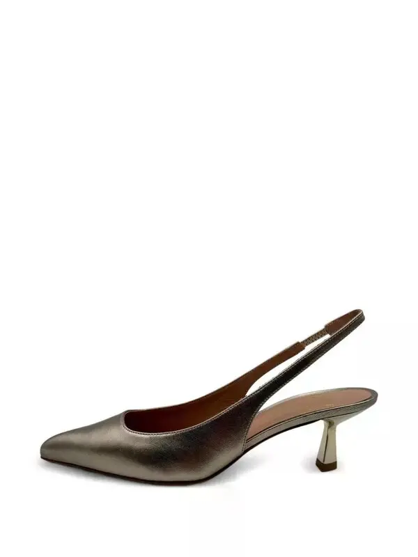 Roberto Festa Dalilas Point-toe Slingback Pumps - Gold