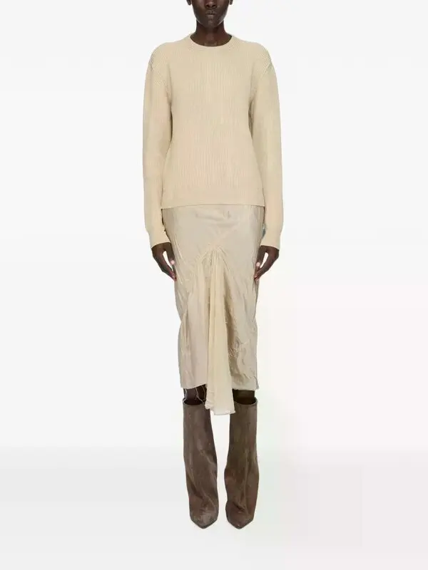 Rick Owens Temple Ruched Skirt
