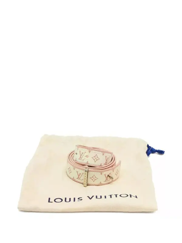 LOUIS VUITTON 2017 Monogram Canvas Belt