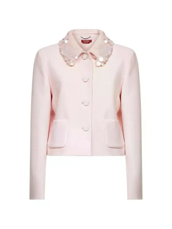 Max Mara Sequin-embellished Blazer