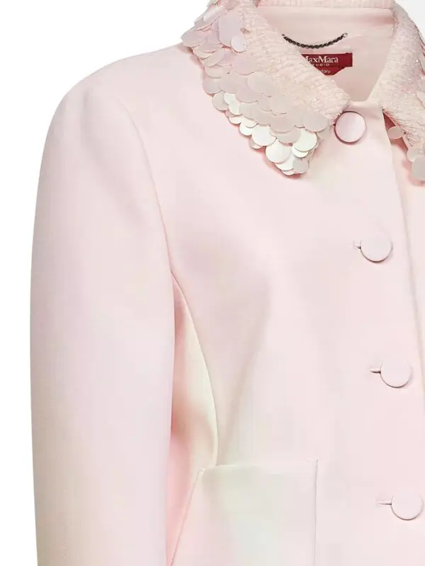 Max Mara Sequin-embellished Blazer
