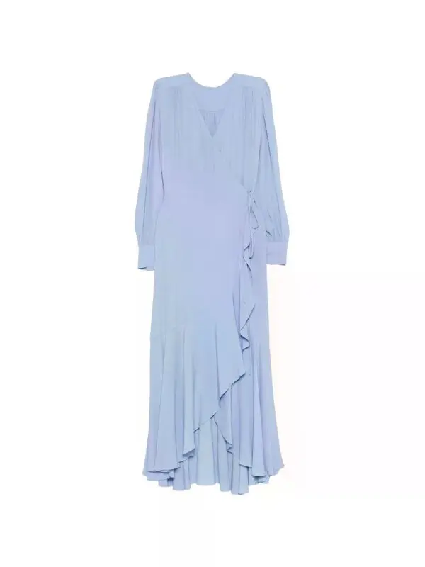 TWINSET Ruffled Wrap Dress