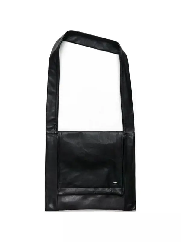 Our Legacy Square Leather Shoulder Bag - Black