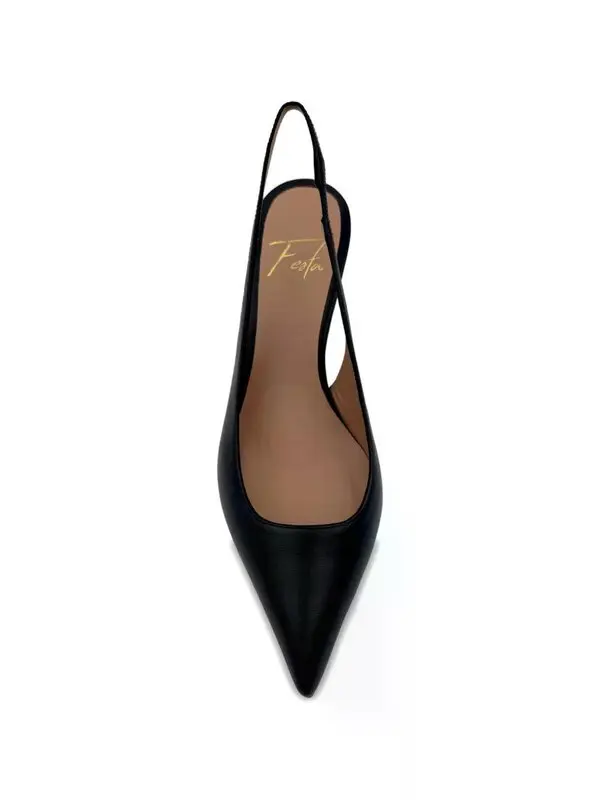 Roberto Festa Dalilas Slingback Point-toe Pumps - Black