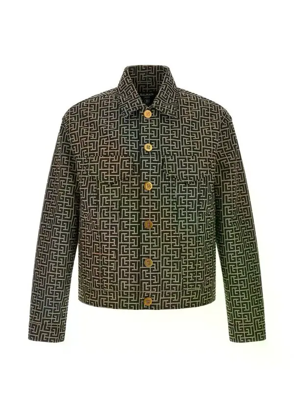 Balmain Monogram Jacquard Jacket