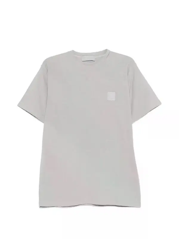 Stone Island Ghost Crew-neck Logo-patch T-shirt - Grey