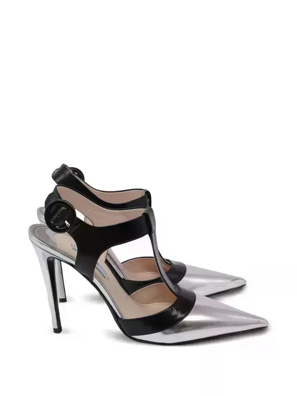 Prada Pointed-toe T-strap Pumps