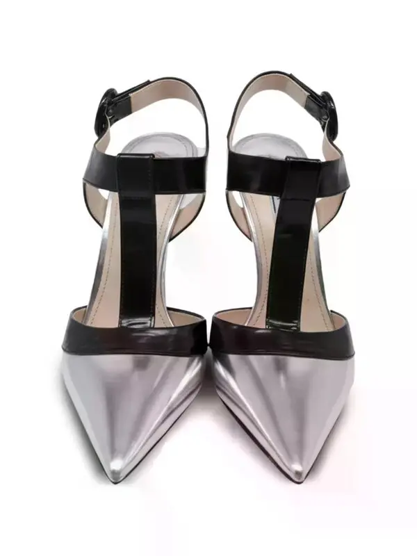 Prada Pointed-toe T-strap Pumps