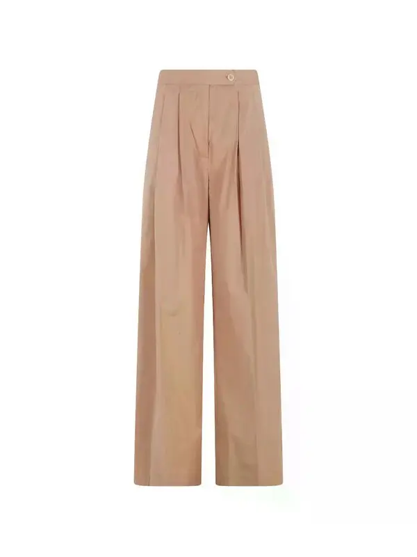 SEMICOUTURE Pleated Wide Leg Trousers