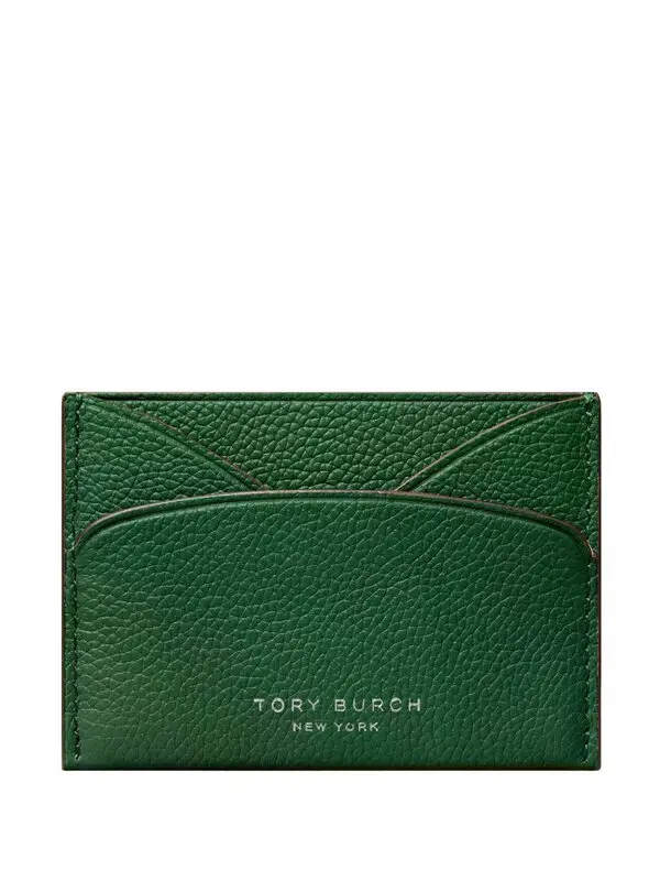 Tory Burch Romy Flat Card Case - Green