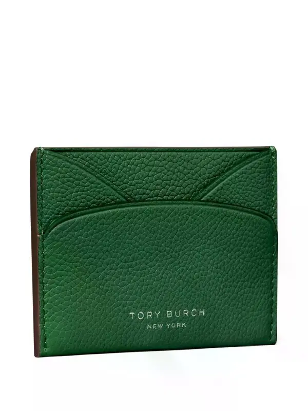 Tory Burch Romy Flat Card Case - Green