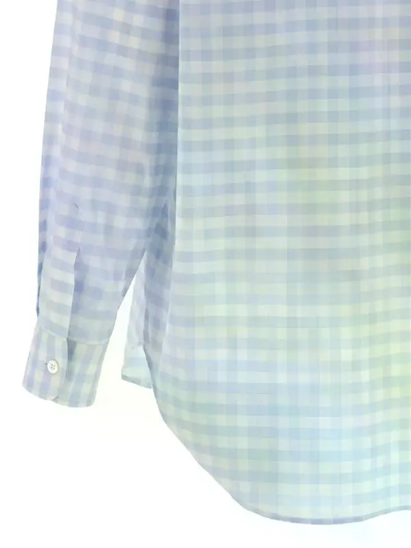 Moschino Heart Vichy Shirt - Blue